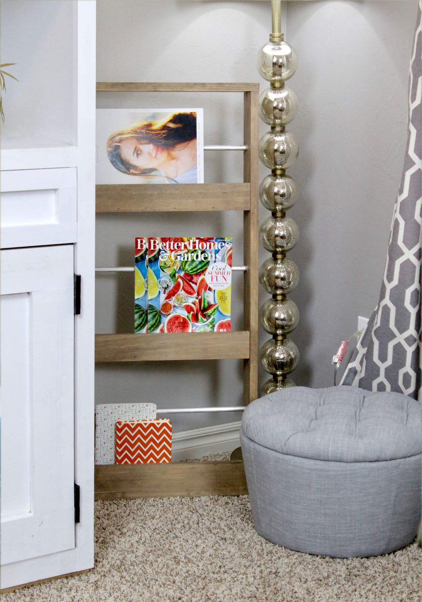 DIY Magazine Rack | Woodworking Plans and Home Improvement Tutorials ...