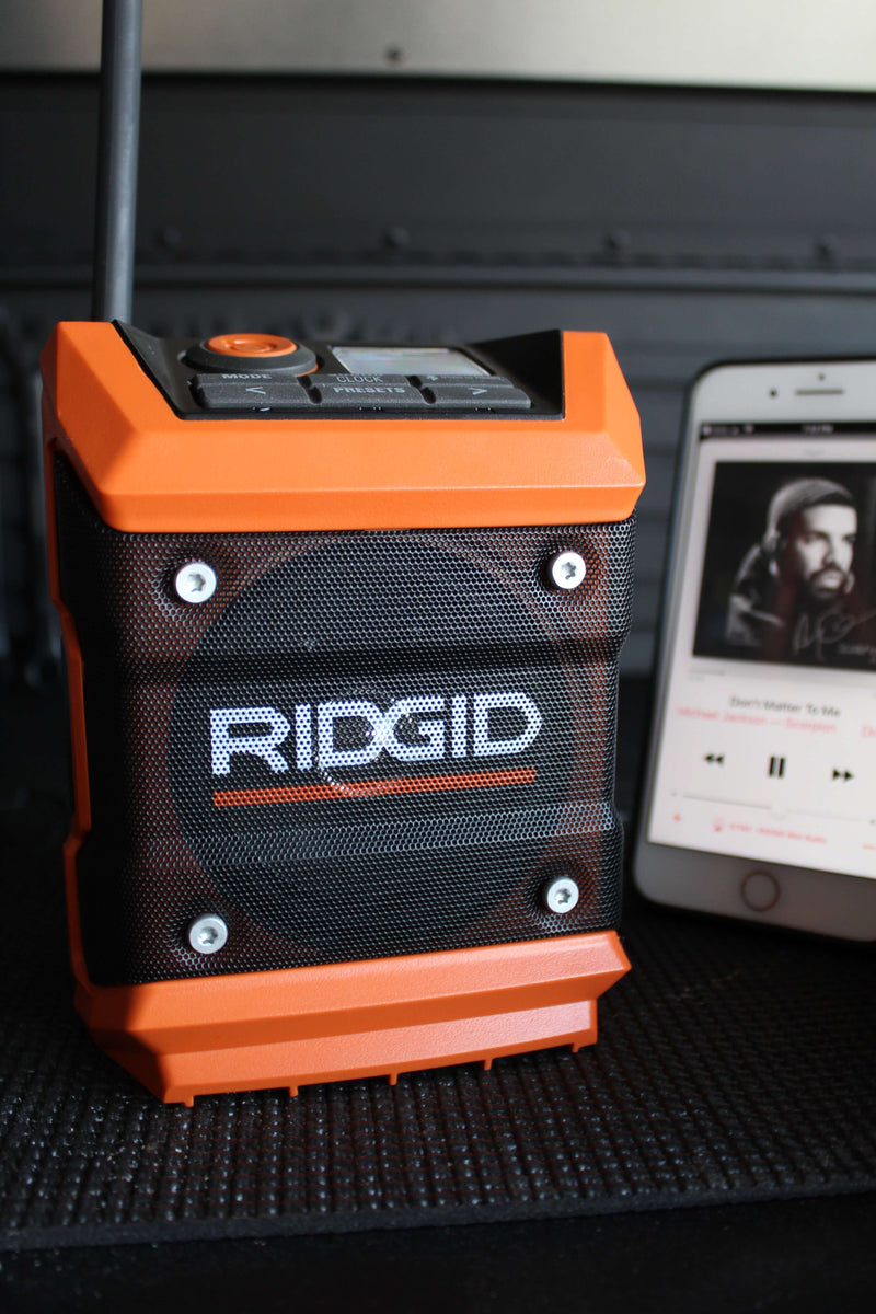 Ridgid Compact Radio w/ Bluetooth Tool Review – Handmade Haven