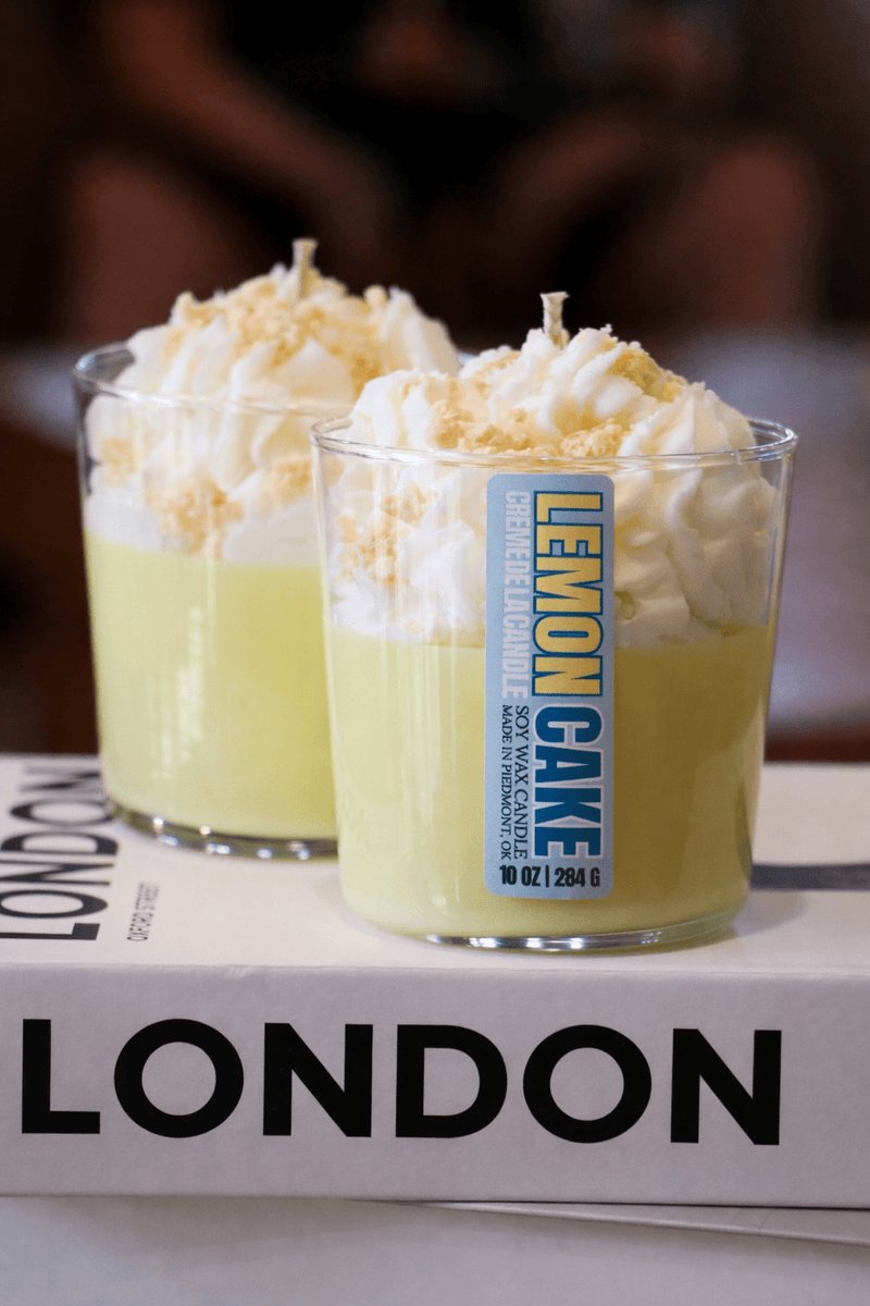 Lemon Cake Dessert Candle | 10 oz – Handmade Haven